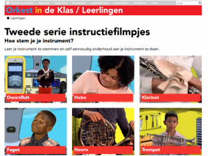 Instructiefilmpjes: hoe stem je je instrument? - Leerorkest